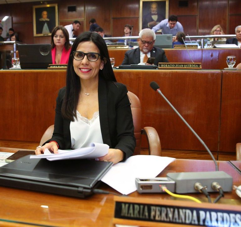 La diputada Fernanda Paredes será la nueva representante del Consejo de ...