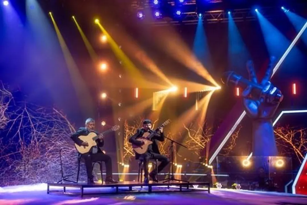 Jaime Muñoz emocionó con su padre en La Voz Argentina, pero no logró ...