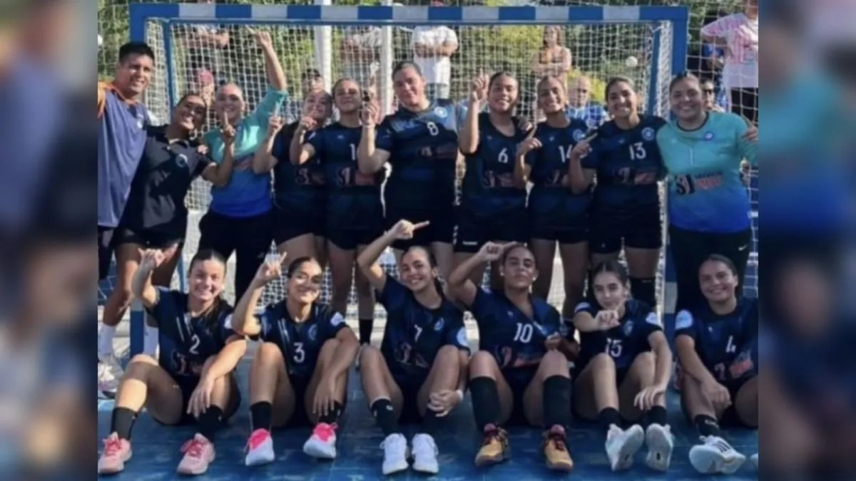 Un equipo de handball local necesita más de 8 millones para viajar a un ...